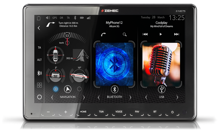 1- und 2-DIN – ZENEC